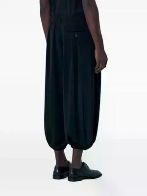 Yohji Yamamoto Pleated Drop-crotch Trousers