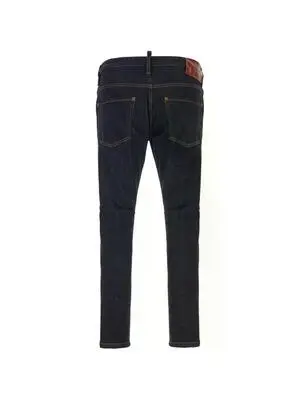 Dsquared2 Logo-patch Slim-fit Jeans