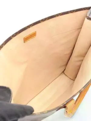 LOUIS VUITTON 1981 Sac Plat Monogram Tote Bag