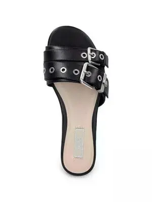 Liu Jo Buckle-detail Eyelet-embellished Sandals