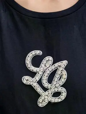 Liu Jo Crystal-embellished T-shirt