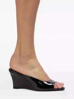 BLACK SUEDE STUDIO Arisha Wedge Mules