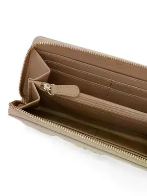 Moschino Quilted Logo-plaque Wallet