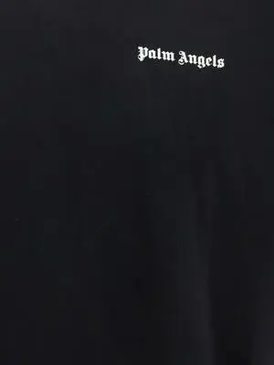 Palm Angels Logo-print T-shirt - Black