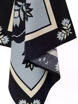 LES DEUX Floral-print Scarf