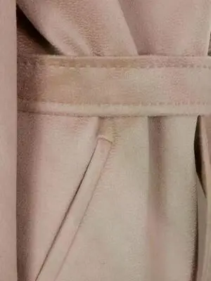 Max Mara Belted-waist Hooded Coat