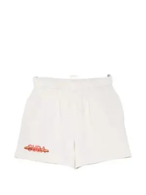 MELT Graphic-print Shorts - Neutrals