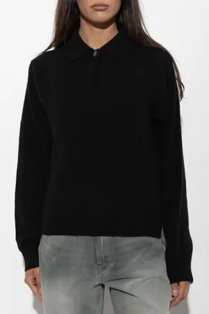 HAIKURE Wool Polo "ash
