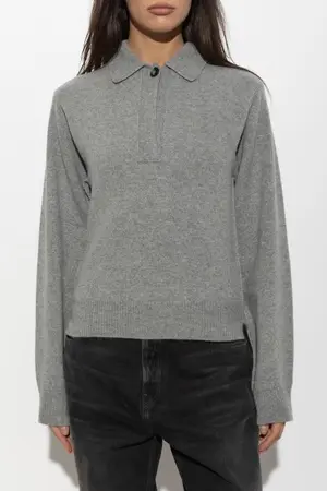 HAIKURE Wool Polo "ash