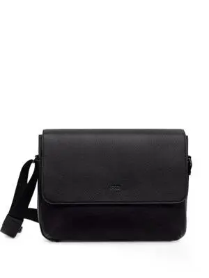JOOP! Cardona Nevio Grained-leather Messenger Bag - Black