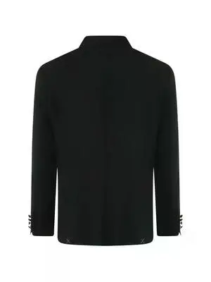 Canali Double-breasted Wool Suit Jacket