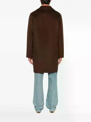 ALICIA AUDREY Single-breasted Notched Lapel Coat