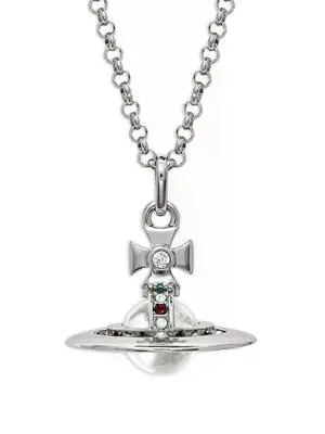 VIVIENNE WESTWOOD Orb-pendant Necklace - Silver