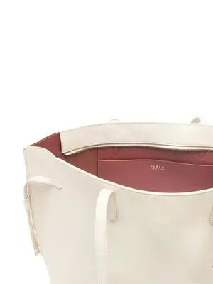Furla Grained Leather Tote Bag