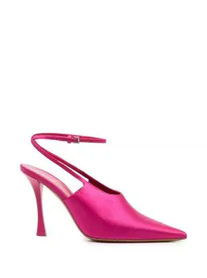 Givenchy Pointed-toe Wrap-around Stiletto Heeled Pumps - Pink
