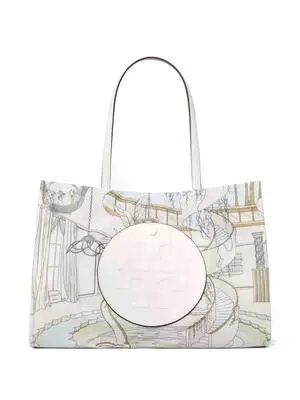 Tory Burch Small Ella Printed Tote Bag
