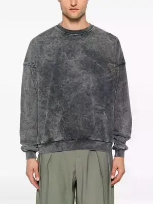 Patrizia Pepe Washed Effect Appliqué Sweater