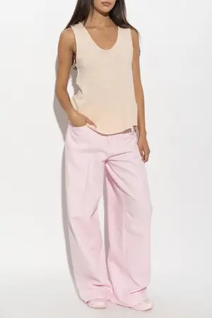 American Vintage Top With Raw Finish