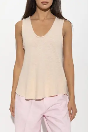 American Vintage Top With Raw Finish