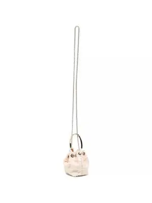 JIMMY CHOO Mini Bon Bon Sequin Bucket Bag