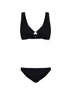 Hunza G Julia Ring Detail Bikini - Black