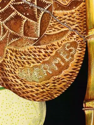 Hermès 2000-2026 Jardin Creole Silk Scarf 90 Scarves