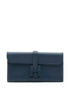 Hermès 2020 Swift Jige Elan 29 Clutch Bag - Blue