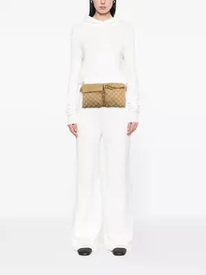 Gucci 2000-2015 Gg Canvas Web Double Pocket Belt Bag