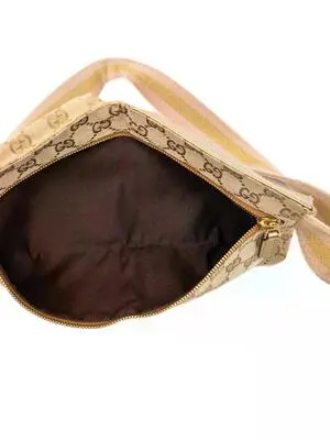 Gucci 2000-2015 Gg Canvas Web Double Pocket Belt Bag