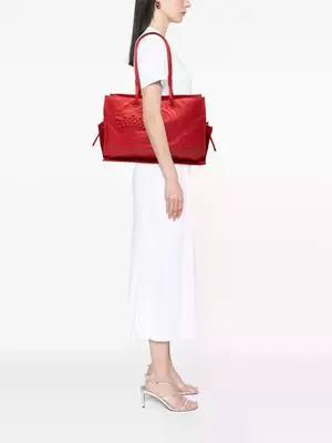 Loewe 2006 Studded Leather Crown Tote Bag