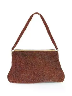 Vintage Crystal-embellished Shoulder Bag
