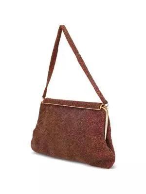 Vintage Crystal Embellished Shoulder Bag