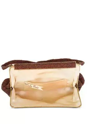 Vintage Crystal Embellished Shoulder Bag