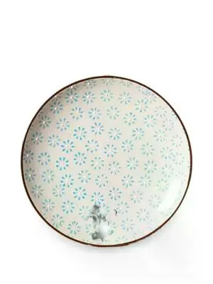 CU I SEEYOU Patterned Ceramic Plates - Neutrals