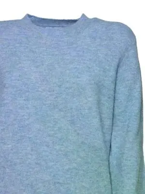 MC2 SAINT BARTH Logo-embroidered Ribbed-trim Sweater