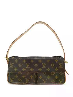 LOUIS VUITTON 1990-2000s Monogram Viva Cite Shoulder Bag