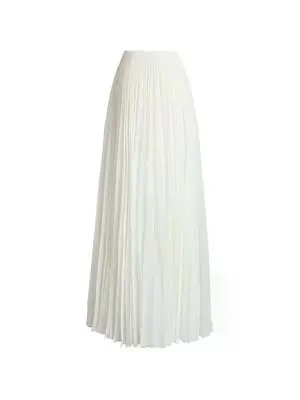 Ralph Lauren Niccola Pleated Maxi Skirt