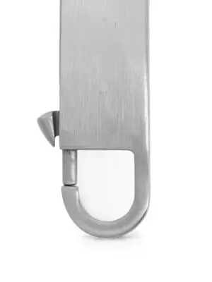 Rick Owens Engraved-logo Spike Detail Keychain