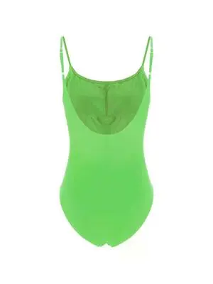Polo Ralph Lauren Scoop Neck One Piece Swimsuit - Green