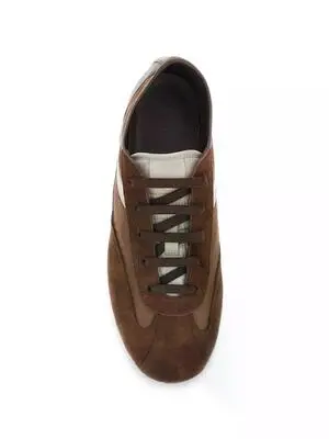 Alexander McQueen Boxe Suede-panelled Sneakers