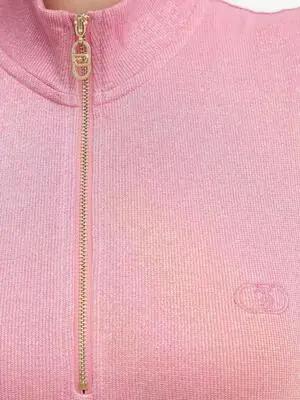 Liu Jo Quarter-zip Sleeveless Top