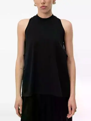 DARKPARK Racer-back Sleeveless Top - Black