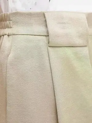 Dkny Pleated Wide-leg Palazzo Pants