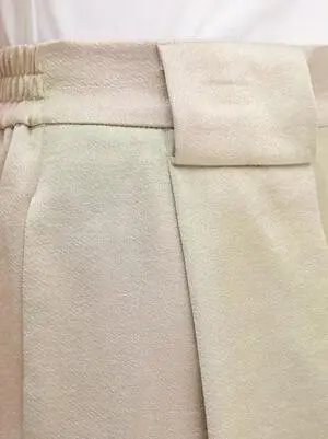 Dkny Pleated Wide-leg Palazzo Pants