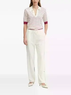 Liu Jo Striped-knit Top