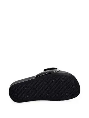 Liu Jo Woven-effect Platform Slides