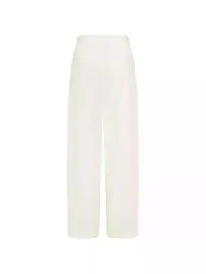 ST. AGNI Pleated Wide-leg Trousers