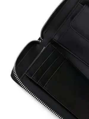 Moschino Logo-plaque Zip Wallet