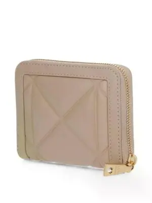 Moschino Quilted Logo-plaque Wallet