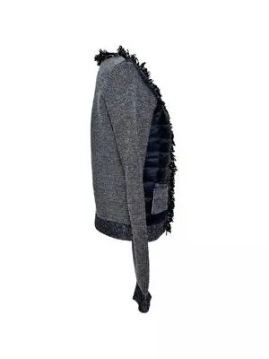 Moncler Tweed-print Down Jacket